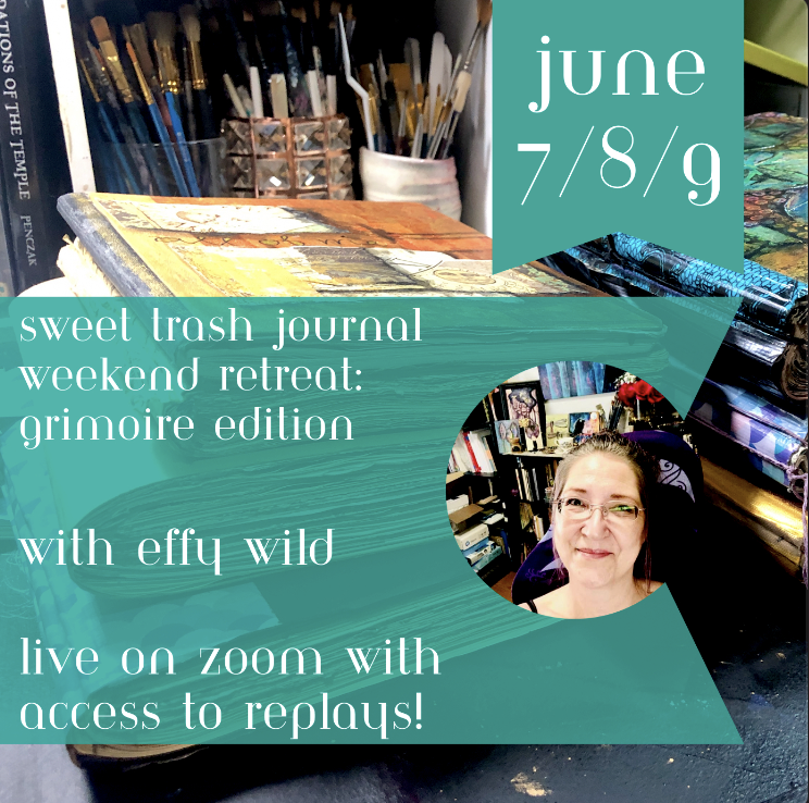 Sweet Trash Journal Weekend Retreat: Grimoire Edition